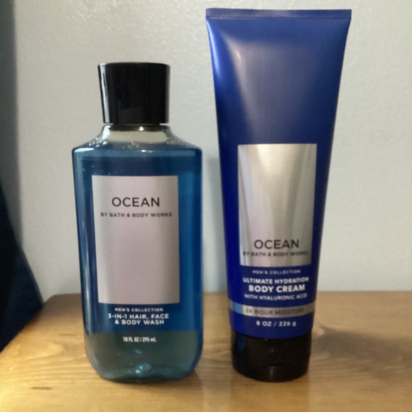 Bath & Body Works | Grooming | Bath Body Works Ocean 2 Piece Set | Poshmark